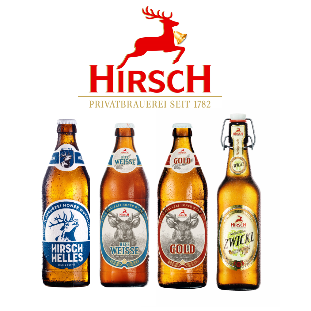 Neu im Sortiment: Hirsch Bier – Streker Getränke und Saftladen